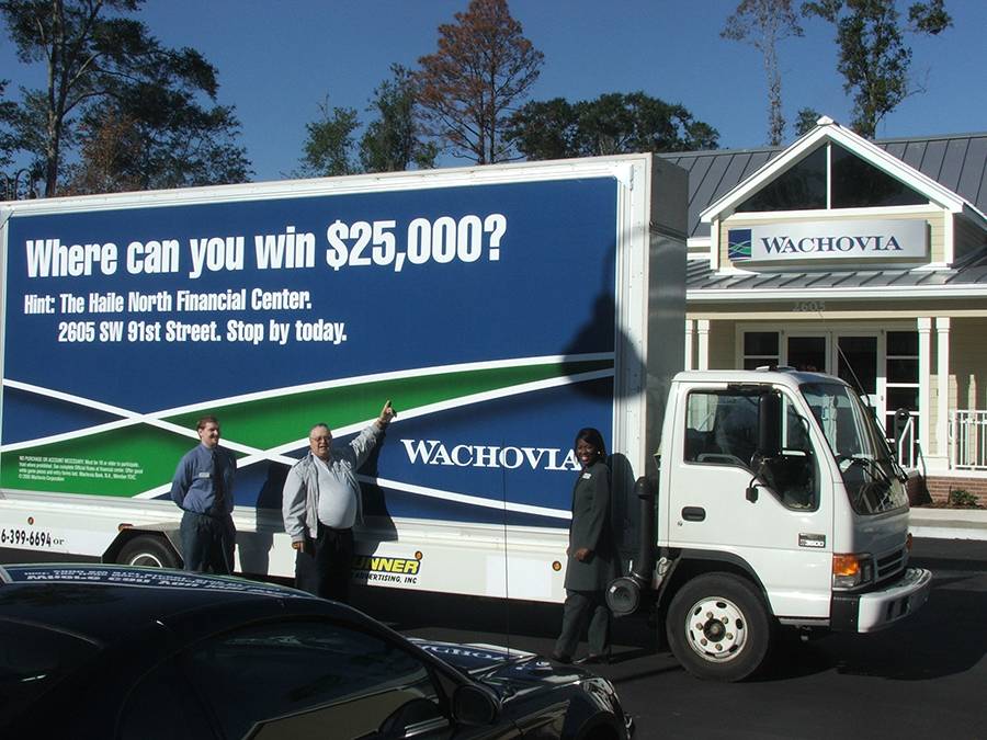 Financial Advertising - Ad Runner Mobile Billboard Advertising