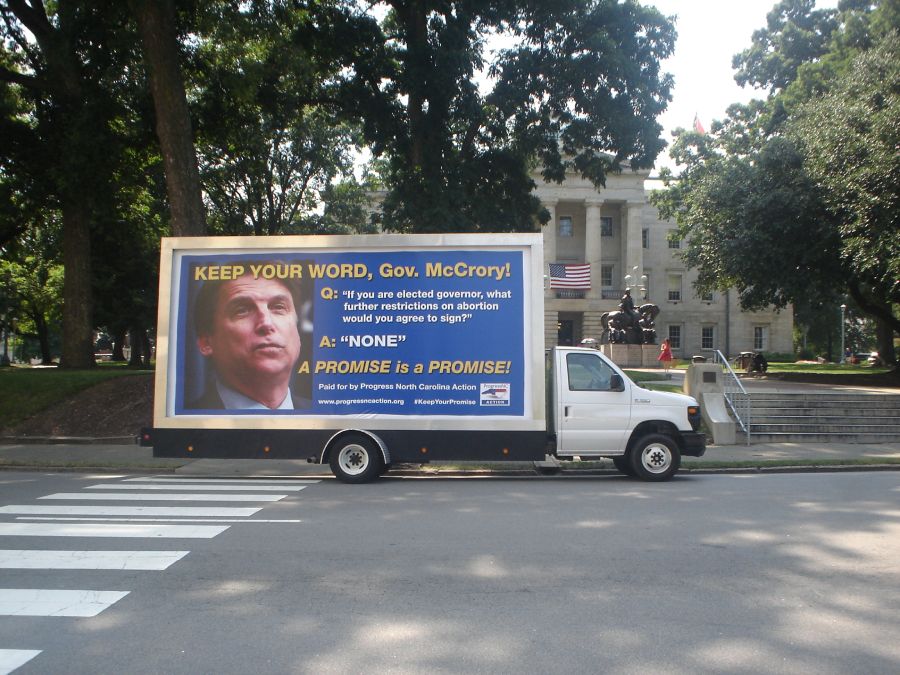 Mobile Billboard Advertising in Raleigh, NC