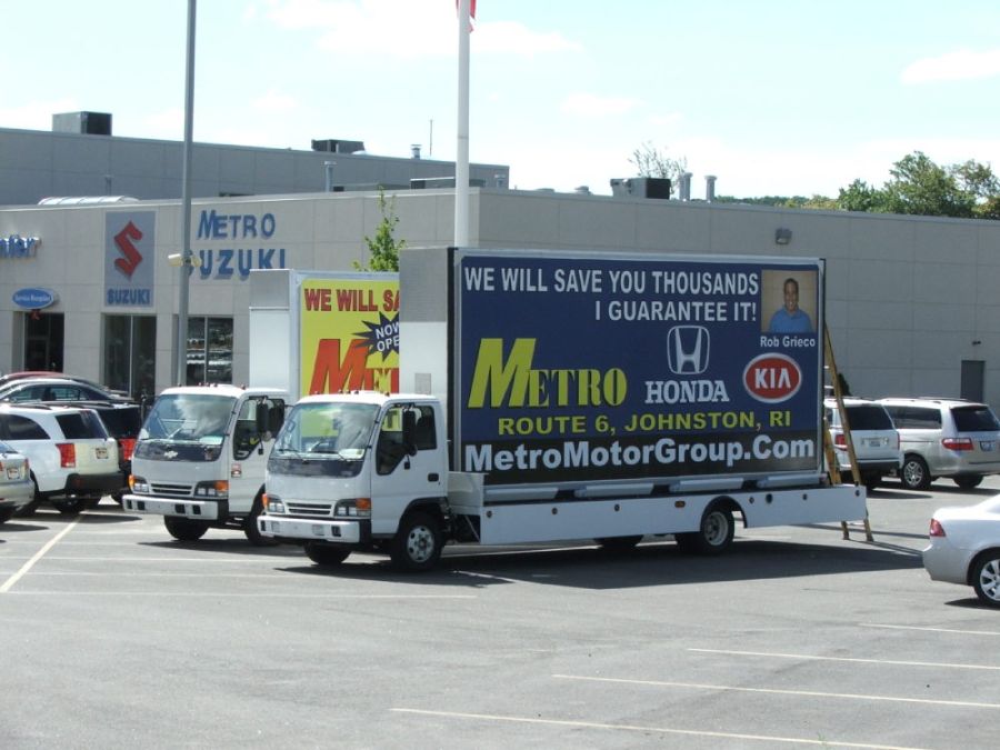 Mobile Billboard Advertising in Rhode Island
